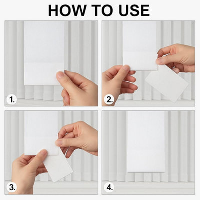 CHAINLESS VERTICAL BLIND BOTTOM WEIGHTS 89MM PACK OF 10 WHITE UV ...