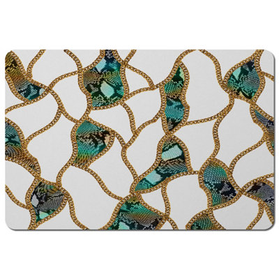 Chains & Snake Skin (Placemat) / Default Title | DIY at B&Q