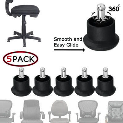 Chair Glide Castors for Office Chair Gaming Chair Wheel Replacement ...