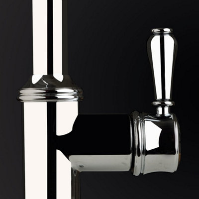 Chambord Augustin Single-Lever Pull-Out Rinse Kitchen Mixer Tap, Matt ...