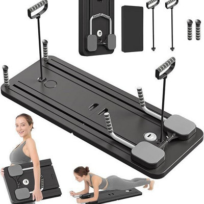 Charcoal Pilates Abdominal Board Set Multifunctional Foldable Core ...