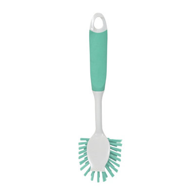 Charles Bentley 'Brights' Kitchen Bundle Dustpan & Brush Washing Up Mint Green | DIY at B&Q