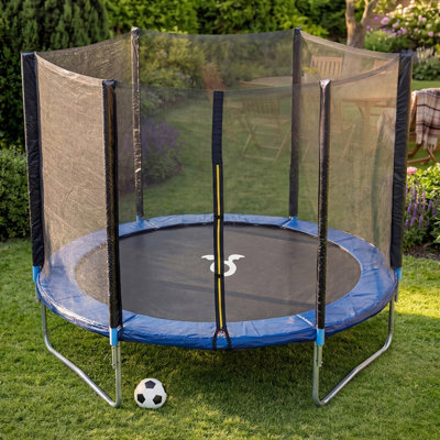 Charles Bentley Monster Children's 10ft Trampoline with Safety Net ...