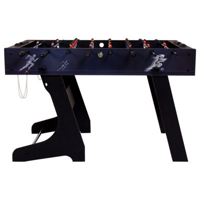 Charles Bentley Premium 4ft Football Table Folding Games Table Foosball ...