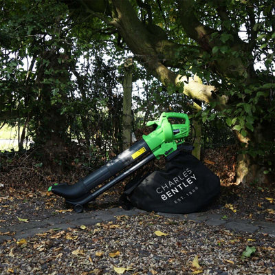 Charles Bentley Telescopic Electric Leaf Blower Vacuum With Variable Speed