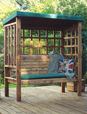 Charles Taylor Bramham Three Seater Arbour Green