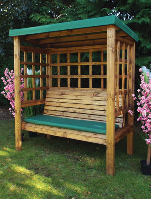 Charles Taylor Bramham Three Seater Arbour Green