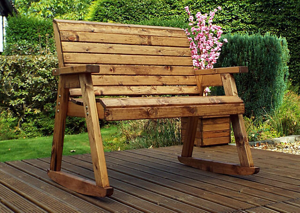 Charles Taylor Two Seat Rocker Bench Boxed Charles Taylor Two Seat Rocker Bench Boxed
