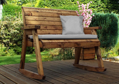 Charles Taylor Two Seater Rocker Bench at B&Q