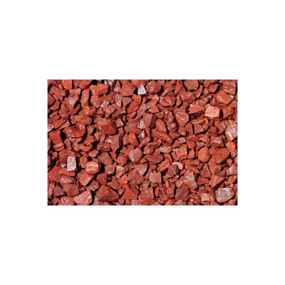 Charles Watson 14mm Red Chippings Decorative Garden Stone Bulk Bag ...