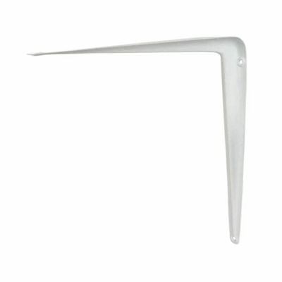 Charles Watson White Shelf Brackets 4x3" 100 x 75mm Pack of 2