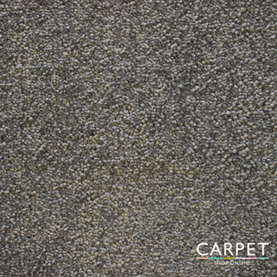 Charm Rich Shadow Grey Twist Carpet 5.25m x 4m