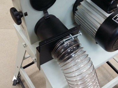 Charnwood 100G Plastic Blast Gate 100mm (4") Dia For Woodworking Dust