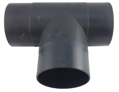 CHARNWOOD 100T 100MM DIAMETER T-PIECE FOR WOOD DUST EXTRACTION HOSE