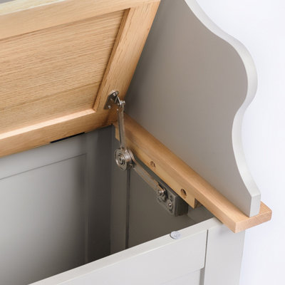 Charnwood Hallway Tidy with Storage Bench Free Standing Contemporary ...