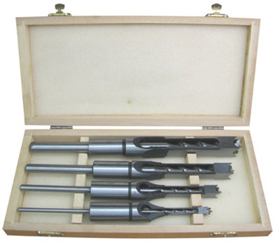 Charnwood MCCSET4 Mortice Chisel Set 4 Piece 1/4'', 3/8'', 1/2'', 5/8 ...
