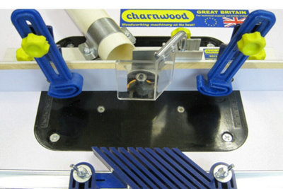 CHARNWOOD W012 Bench Top Universal Router Table, Accepts All 1/4" Sized ...