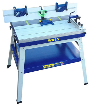 CHARNWOOD W015 Floorstanding Universal Router Table with Sliding Table ...