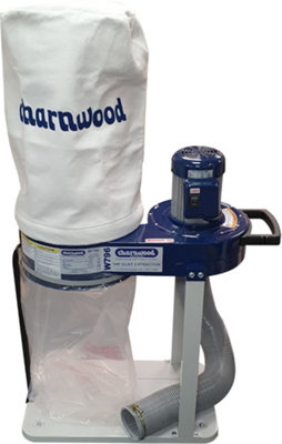 CHARNWOOD W796 1hp Professional Woodworking Dust & Chip Extractor,1hp