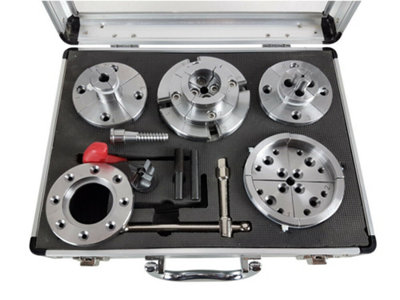 CHARNWOOD WOODTURNING SCROLL CHUCK COMPLETE PACKAGE FOR WOOD LATHES
