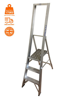 Chase - TALL-A-Step Folding Platform Steps - 10 Tread | DIY at B&Q