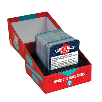 Cheatwell Games Quiz Cube Quick Quiz and Top Trivia 2000's Bundle