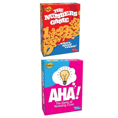 Cheatwell Games The Numbers Game & Aha Bundle: The Perfect Set for Game ...