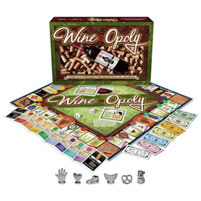 Cheatwell Games Wine-Opoly Property Trading Board Game