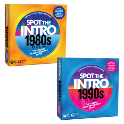 Cheatwell Spot The Intro 80s & 90s Edition Set - Family Party Music Game