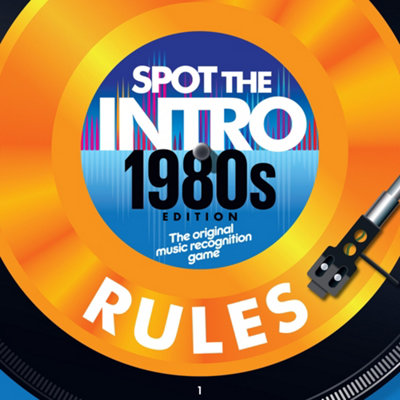 Cheatwell Spot The Intro 80s & 90s Edition Set - Family Party Music Game