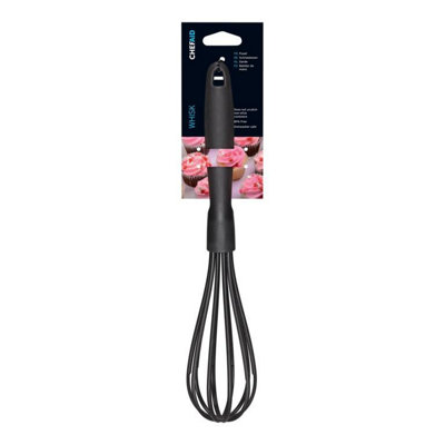 Chef Aid Hand Whisk Black (One Size) | DIY at B&Q