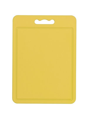 Chef Aid Large Yellow Poly Chopping Board, multipurpose anti-slip ...