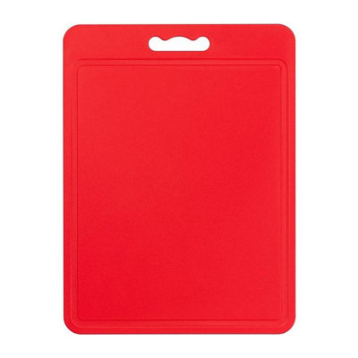 Chef Aid Poly Chopping Board Red (40 x 30cm)