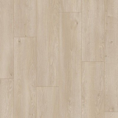Chels Thames Oak Brown Wood Effect Click Laminate Flooring - Plank (8mm ...
