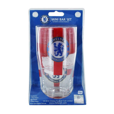 Chelsea FC Country Mini Bar Set Navy Blue/Red/White (One Size)