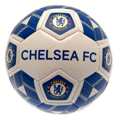 Chelsea FC Hexagon Football Royal Blue/White (3)