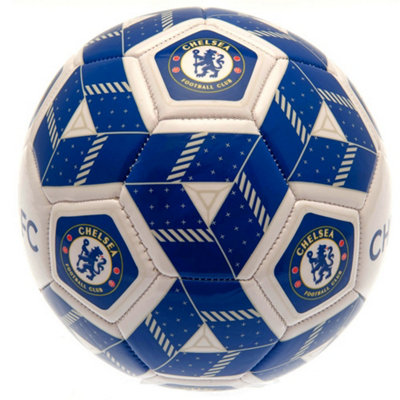Chelsea FC Hexagon Football Royal Blue/White (3)