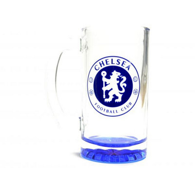 Buy Chelsea FC Pint Gl Blue (One Size) | DIY at B&Q