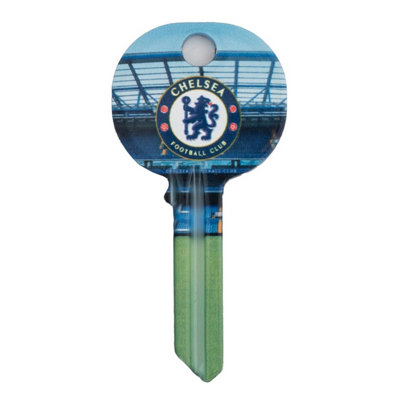 Chelsea FC Stadium Blank Key Multicoloured (One Size)