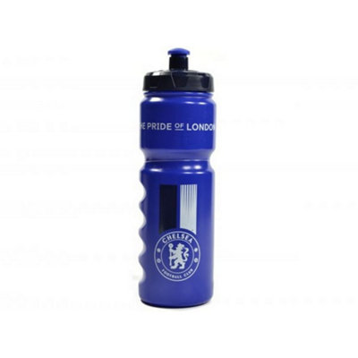 Chelsea FC The Pride Of London Ergonomic Water Bottle Royal Blue (One Size)