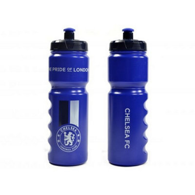 Chelsea FC The Pride Of London Ergonomic Water Bottle Royal Blue (One Size)