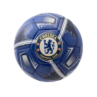 Chelsea FC Turbine Crest Mini Football Blue/White/Black (1)