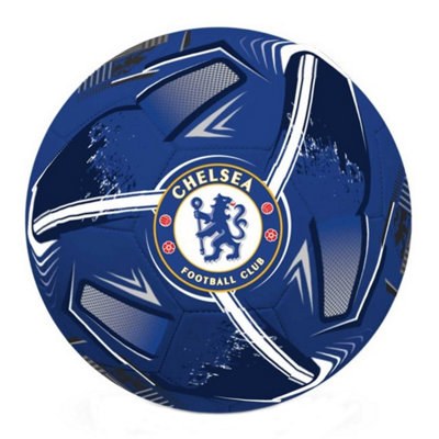 Chelsea FC Turbine Print Football Blue/Black/White (5)