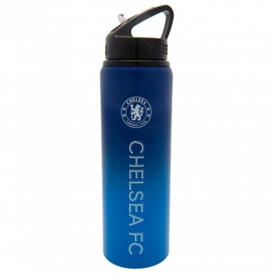 Chelsea FC XL Aluminium Drinks Bottle Blue (One Size) | DIY at B&Q