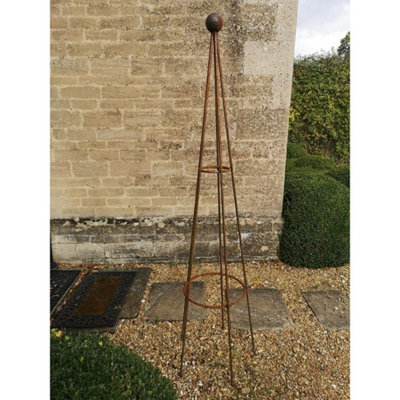 Chelsea Range 6 Feet Hampton Obelisk - L50.8 x W50.8 x H189.2 cm - Bare ...