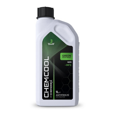 Chemcool Green Antifreeze & Coolant. Ready Mixed Pre-Mixed Formula. 1 ...