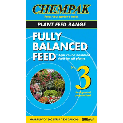 Chempak Formula No 3 Fully Balanced Feed 750g x 1 Unit | £12.99 at B&Q