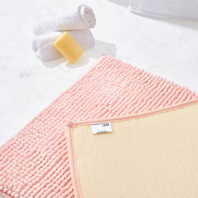 Chenille Noodle Non-Slip Soft Shower Bath Mat