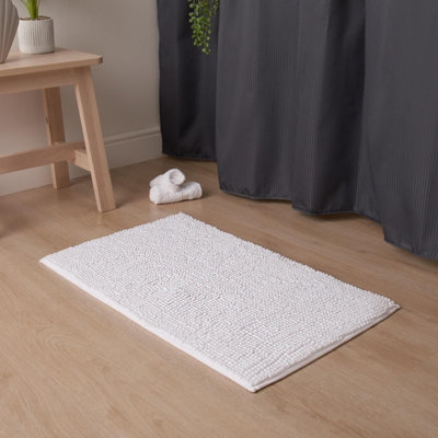 Chenille Noodle Non-Slip Soft Shower Bath Mat