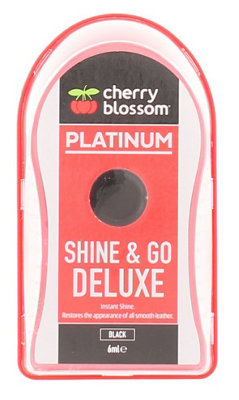 Cherry Blossom Shoe Care Shine And Go Deluxe Sponge black